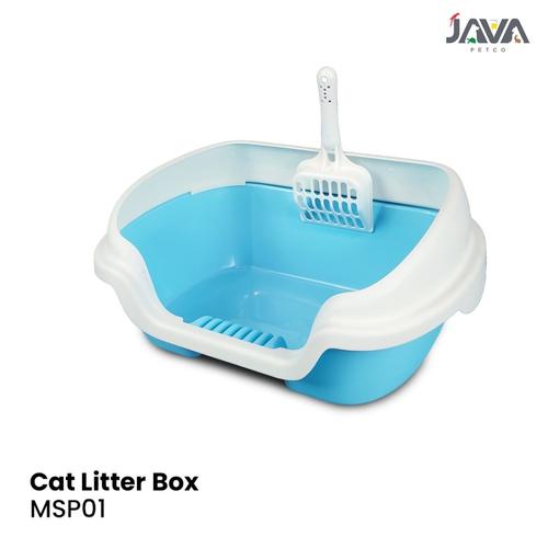 Jual Cat Litter Box Kotak Kotoran Pasir Kucing MSP01 - Biru - Kota Tangerang - Java Petco ...