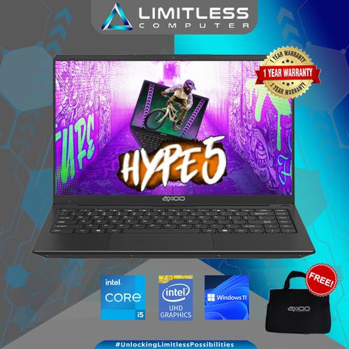 Promo Axioo MYBOOK HYPE 5 Intel Core i5 1035G4 8GB 512GB Windows 11 Laptop - Blue RAM 16GB, DOS ...