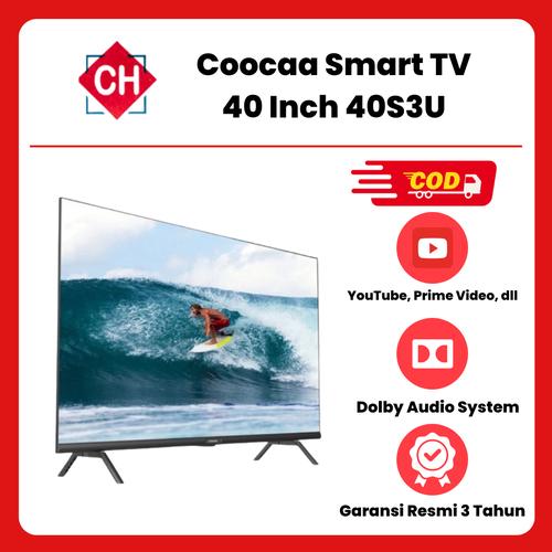 Jual Coocaa 40 Inch LED Smart TV 40S3U Digital TV Garansi Resmi - Plus ...