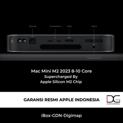 Jual Mac Mini M2 2023 Garansi Resmi Apple Indonesia - RAM 8GB, SSD ...