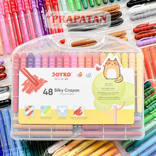 Jual Joyko Silky Crayon 12 Warna SLC-A-12 - 24C - Jakarta Timur - Toko ...