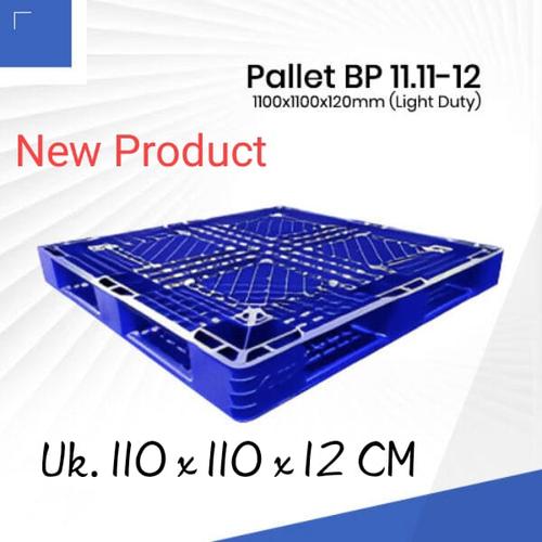 Jual pallet plastik baru / palet plastik baru - Hitam, 120 x 100 x 12 ...