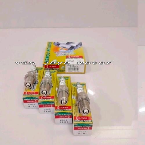 Jual Busi Iridium Espass Zebra Feroza Taruna Sirion Classy Denso 1Set ...