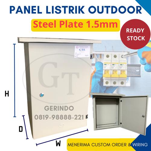 Jual Box Panel Listrik Outdoor 800x600x300mm SPHC 1.5mm powder coating ...