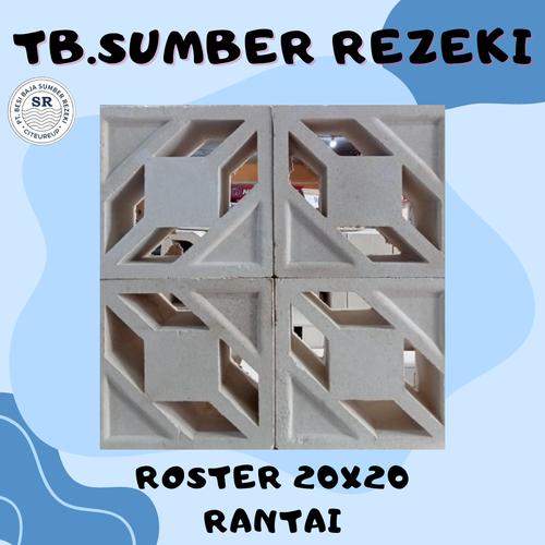 Jual ROSTER BETON MINIMALIS MODEL TERBARU / ROSTER RANTAI/LUBANG ANGIN ...