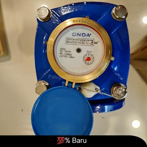 Jual Water Meter Onda 2 Inch Dn 50 mm / meteran air Onda 2 inch dn 50 ...