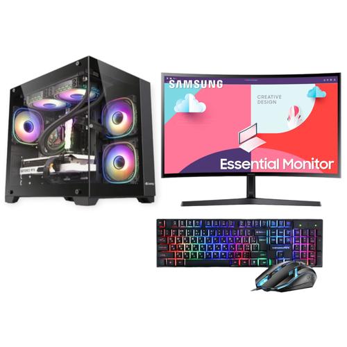 Jual Full set PC Rakitan Core i7 7600 GTX 1660 Super 6GB Monitor LED 24 ...