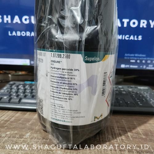 Jual HYDROGEN PEROXIDE 30% 2.5L M E R C K 107209 / HIDROGEN PEROKSIDA ...