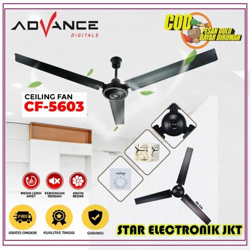 Jual KIPAS ADVANCE BALING-BALING ATAP CEILING FAN CF-5602 PLAFON - CF ...