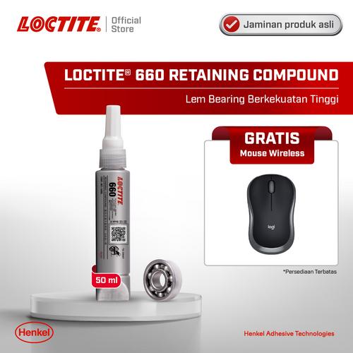 Promo Henkel LOCTITE 660 Retaining Compound Lem Bearing/Lem Shaft 50ml ...