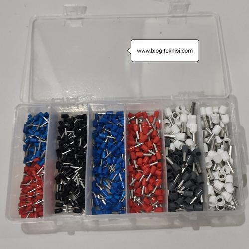 Jual 700 Pcs Ferrules Terminal Box Assortment, Insulated Ferrules ...