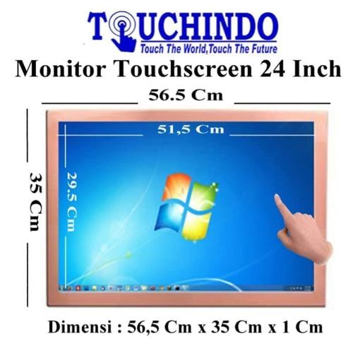 Jual Monitor Touchscreen Touchindo 24 inch Tidak Pakai Standing - Com ...