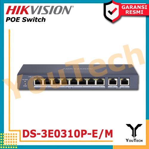 Jual POE SWITCH HIKVISION 8 PORT DS-3E0310P-E/M UNMANAGED POE SWITCH ...