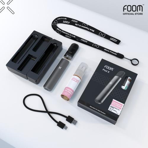 Jual Foom X Space Gray Edition + Foom Salt Nic 15ML by Foom Lab / Foom ...