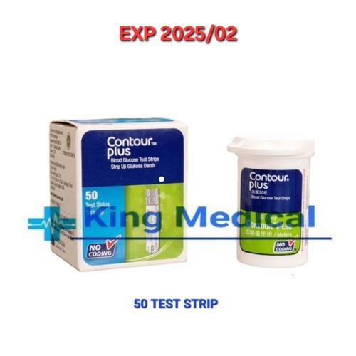 Jual Contour Plus Strip Test Gula Darah isi 50 Strips - Jakarta Barat ...