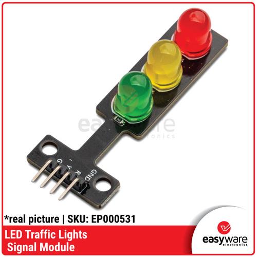 Jual Led Traffic Light Module Lampu Lalu Lintas 5V 8mm R Y G - Kota ...