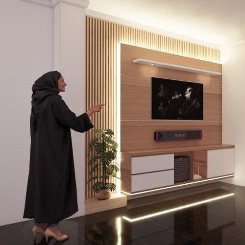 Jual Back Panel TV include Credenza Minimalis Modern - Kab. Bekasi ...