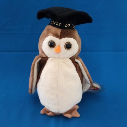Jual TY Beanie Babies Boneka Imut Plush Animal Owl Burung Hantu - Wise ...