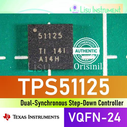 Jual TPS51125 Dual-Synchronous Step-Down Controller 51125 VQFN-24 TI ...