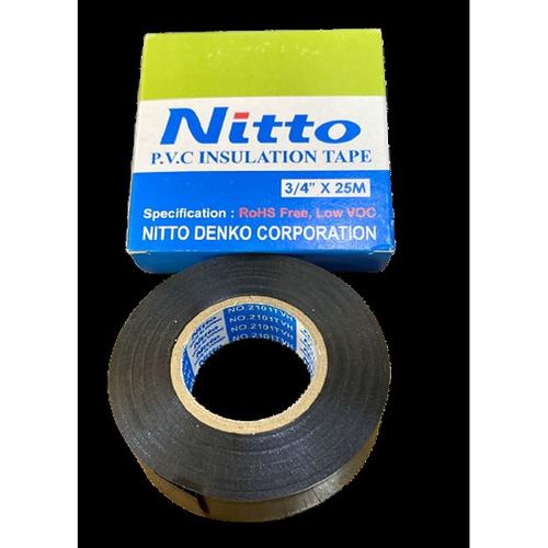 Jual Nitto Pvc Tape / Isolasi Nitto / Isolasi Listrik / Lakban Listrik ...