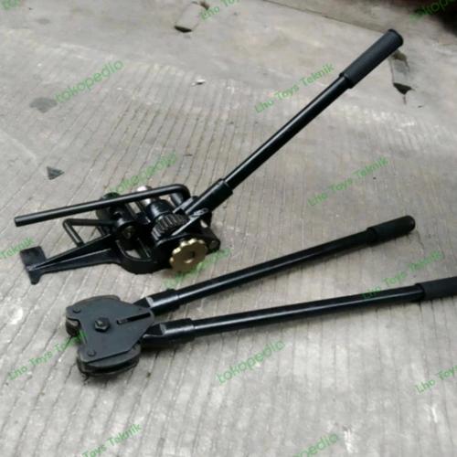 Jual steel strapping band tensioner 32 mm Alat packing Clamp besi 11/4 ...