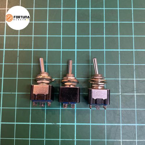 Jual Mini Toggle Switch 3A 125V 250V ON OFF ON 6kaki 6pin - Jakarta ...