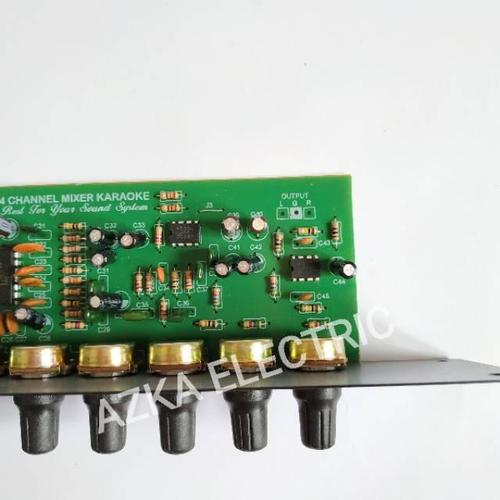 Jual Kit Mixer 4 Channel Plus Digital Echo Dan Tone Control - Jakarta ...