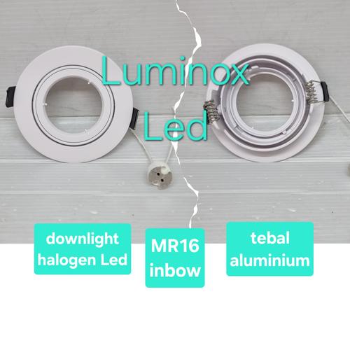 Jual downlight halogen mr16 gu5.3 / kap spotlight plafon inbow MR16 ...