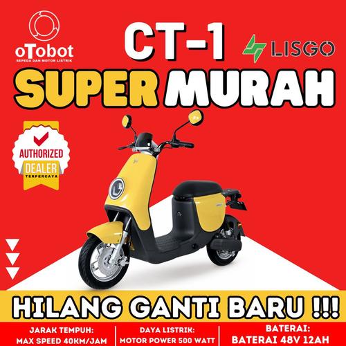 Jual SEPEDA LISTRIK LISGO CT-1 Garansi Resmi - RED - Kota Bekasi ...