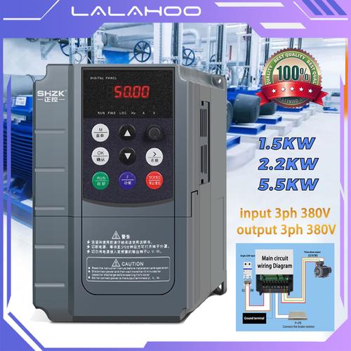 Jual Inverter Frekuensi SHZK Converter input 3phase 380V output 3phase380V - 1.5kw - Jakarta ...
