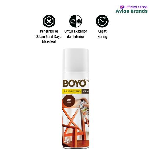 Jual Boyo Politur Spray Cat politur semprot pertama di Indonesia - 400 ...