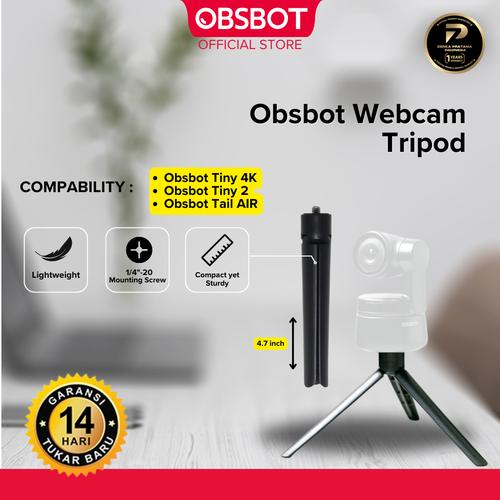 Promo OBSBOT Tiny Webcam Tripod Untuk Tiny And Meet - Jakarta Pusat ...