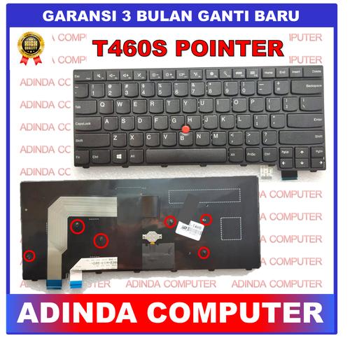 Jual Keyboard Lenovo Thinkpad T460S T460P 20HF 20HG 20JS Pointer - Kab ...