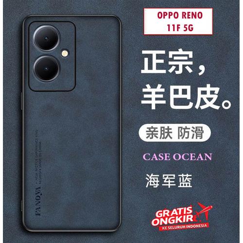 Jual OPPO Reno 11F 5G Soft Leather Case Casing Cover Premium Kulit Kuat ...