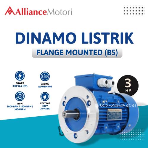 Jual Dinamo B5 Alliance 3phase 3 HP 2.2kw 3000RPM 2P - 3000 RPM / 2P - Kota Surabaya - Bethesda ...