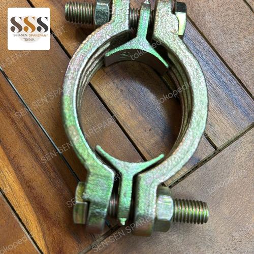 Jual Clamp double bolt 2 1/2" inch besi / klem pipa - Jakarta Barat ...