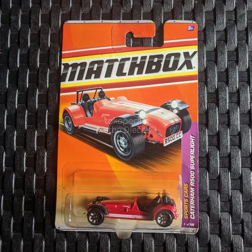 Jual Caterham R500 Superlight Matchbox | MBX Sports Cars Long Card ...