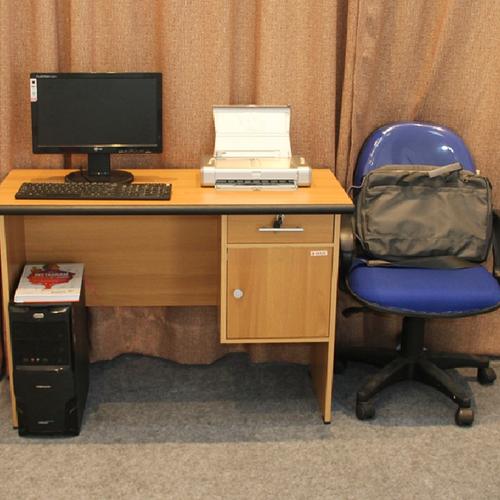 Jual MEJA TULIS 100 CM MEJA TULIS 1 METER MEJA KANTOR MEJA GURU MODERN ...
