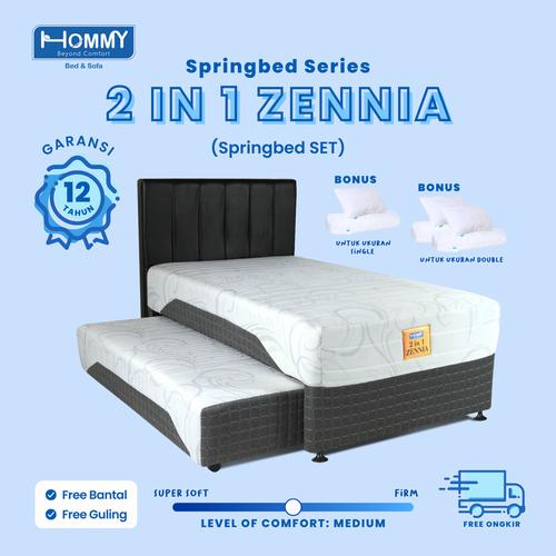 Jual HOMMY SET 2 in 1 Spring Bed Type 2in1 ZENNIA Kasur Anak Susun ...