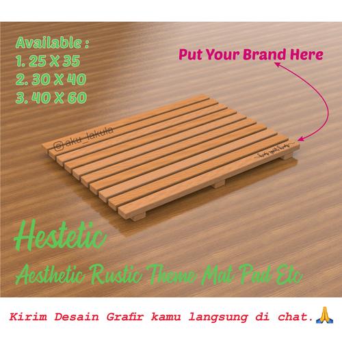 Jual Tatakan Alas Display Makanan Props Panci Piring Panas - [HESTETIC ...