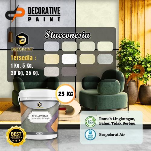 Jual Cat Tembok Motif Stucco | 25 Kg - Stucconesia | Motif Cement ...