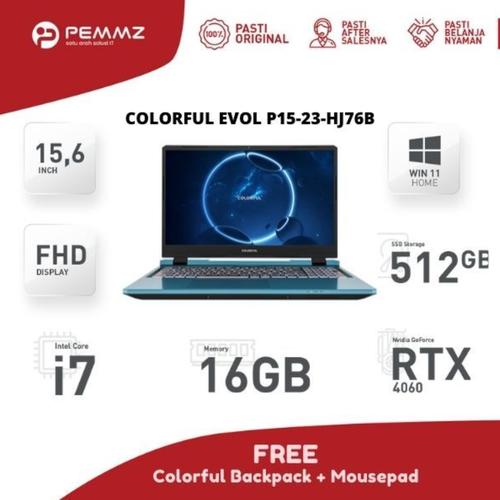 Jual COLORFUL EVOL P15 23-HJ76B | I7-13620H | 512GB SSD | 16GB ...