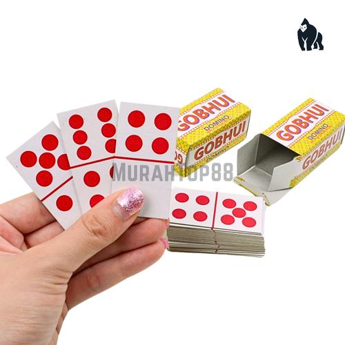 Jual Kartu Domino Gobhui / Kartu Set Gaple / Mainan Gapleh Playing Card ...