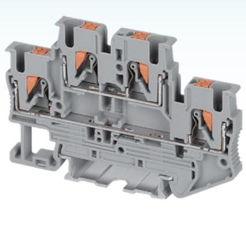 Jual Terminal Blok Blox Push-in FJ7-2.5K 2 Tingkat 2.5mm Grey - Jakarta ...