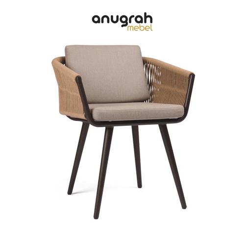 Jual Kursi Cafe Anyaman Tali Rope/Kursi Hotel/Kursi Makan Rotan ...