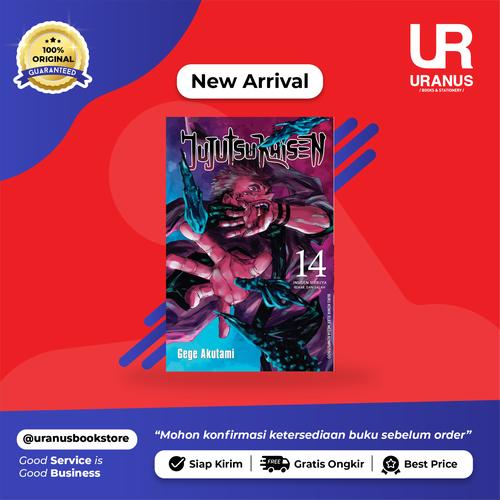 Jual JUJUTSU KAISEN 14 - EL - 100% ORI - TOKO BUKU URANUS - Kota Surabaya - Toko Buku Uranus ...