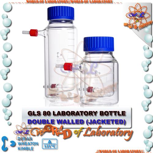 Jual DURAN GLS 80 Laboratory Bottle Double Walled (Jacketed), Wide ...