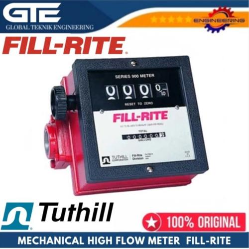 Jual FLOW METER FILL-RITE 1" INCH 4 DIGIT SERIES 900 DN 25 MM FILL RITE ...