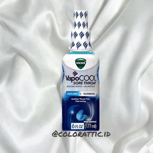 Jual VICKS VAPOCOOL SORE THROAT NUMBING SPRAY BY VICKS FROM USA ...