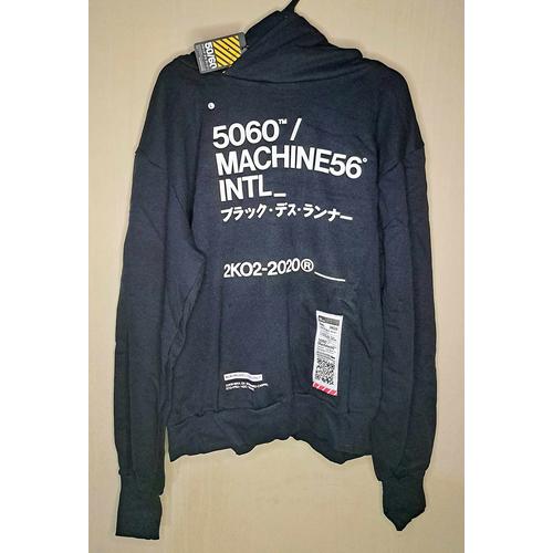 Jual MACHINE56 M56/PV-1 BK HOODIE JACKET BLACK SIZE L ORIGINAL 100% ...